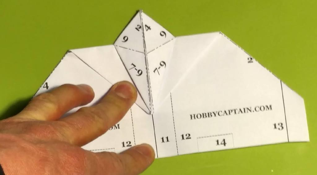 Sting Ray Paper Airplane – HobbyCaptain.com